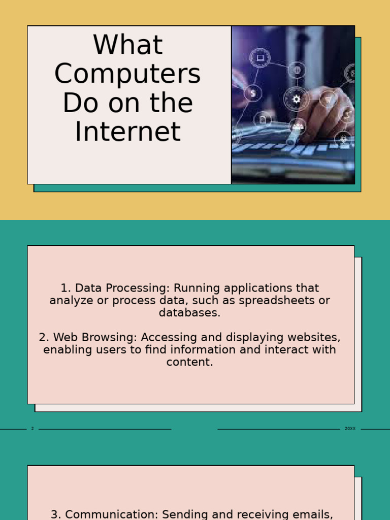 What Computers Do On The Internet | PDF