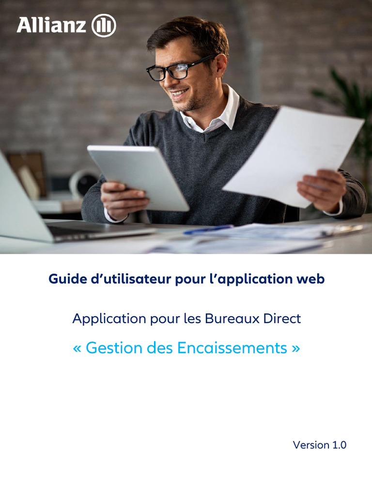Guide d'utilisation V1.0 - Gestion des encaissements | PDF