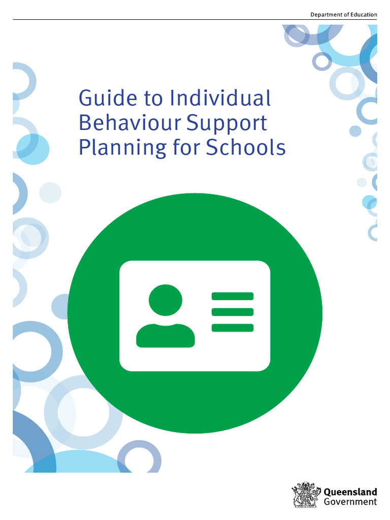 Individual Behaviour Support Planning Schools Guide | PDF