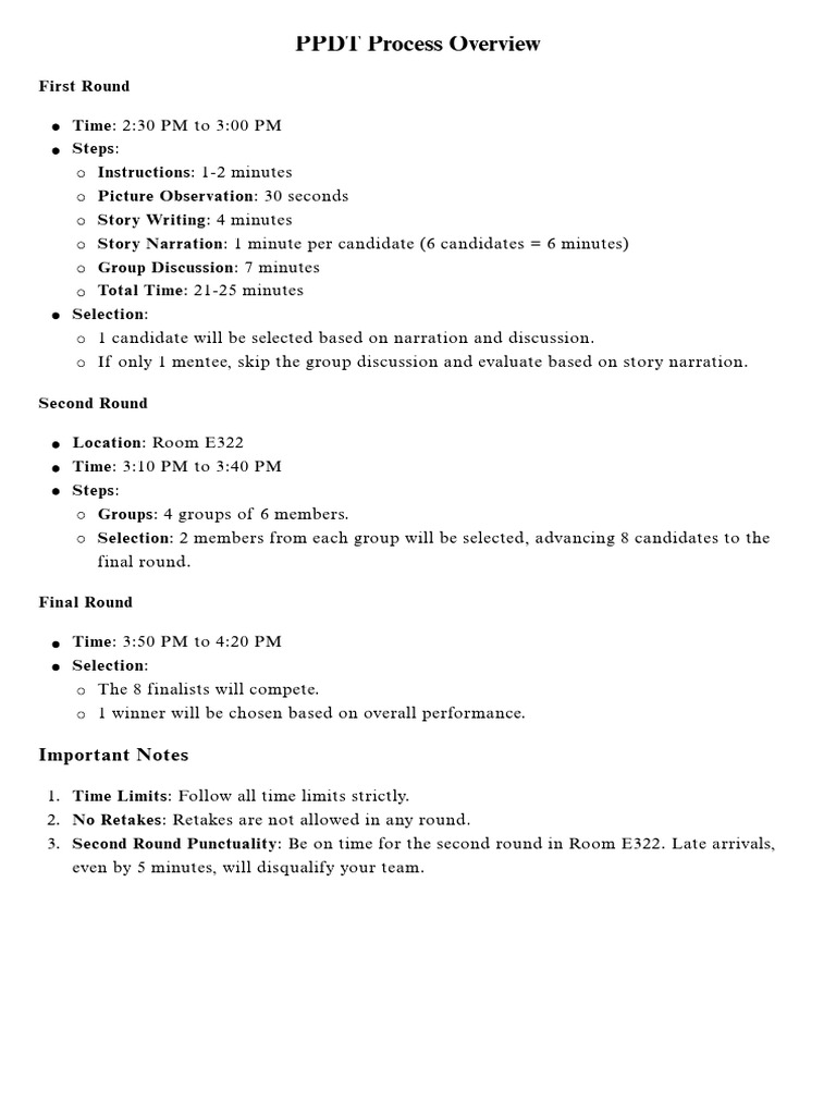 PPDT Process Overview.docx (1) | PDF