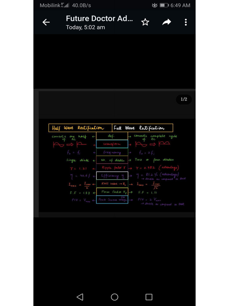 Physics Ripple Factor | PDF