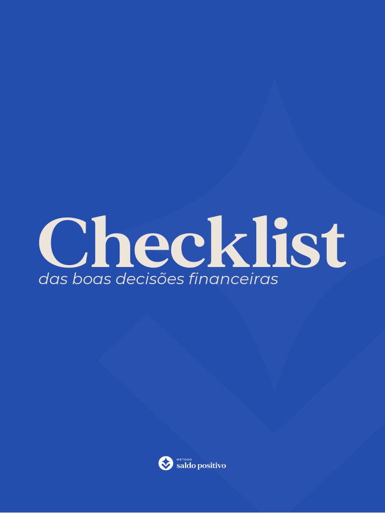 CHECKLIST MSP | PDF