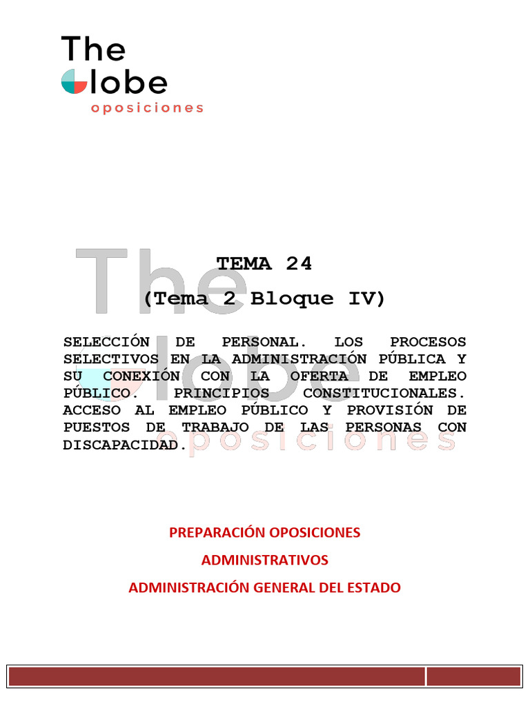 Tema 24 - 2v5 (Tema 2 Bloque IV) | PDF