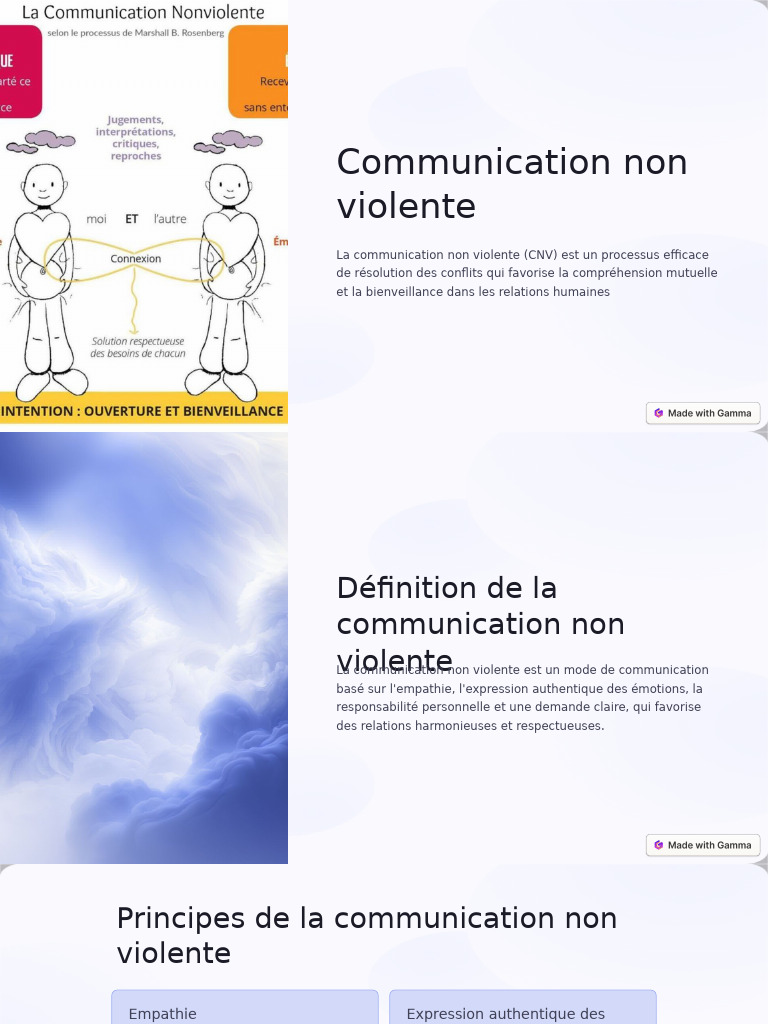Communication Non Violente | PDF