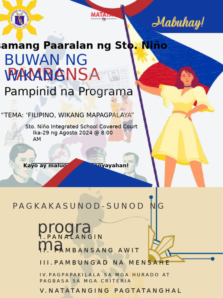 Pampinid Na Programa 1 | PDF