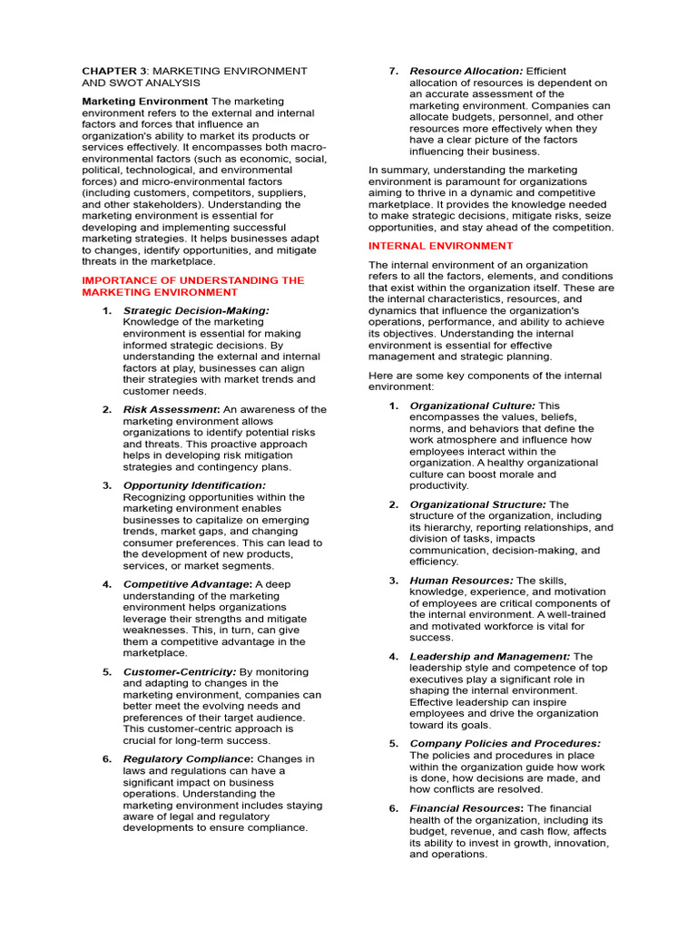 Chapter 3 Reviewer | PDF