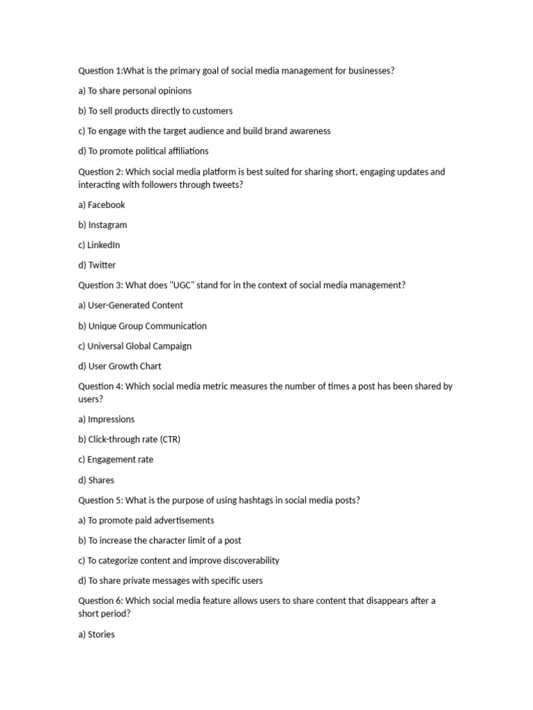 Questions and Answers | PDF