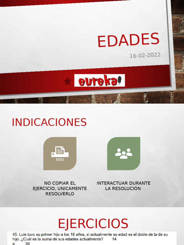 EDADES | PDF