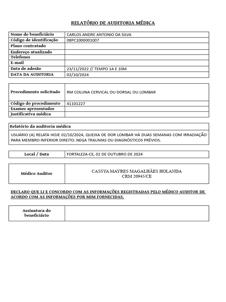 CPT Carlos Andre | PDF CPT Carlos Andre | PDF