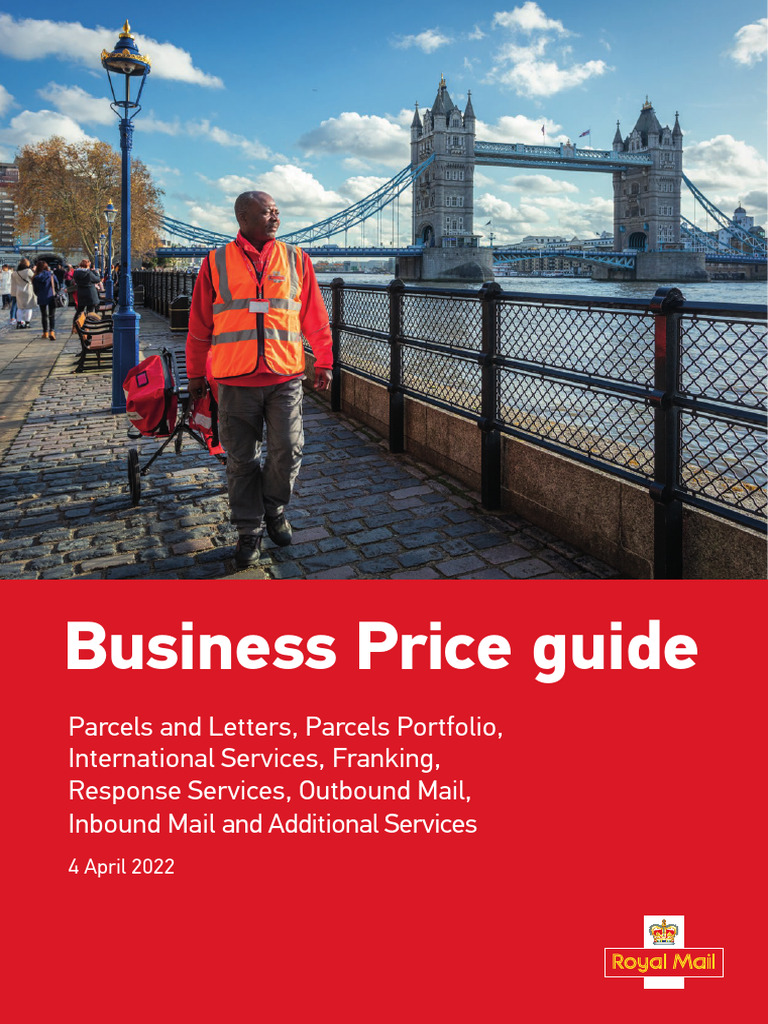 Royal Mail Business Price - APRIL 2022 | PDF