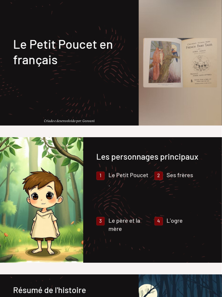 Le Petit Poucet en Francais | PDF