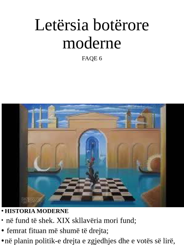 Homework Kosovo 2024 2025 40 20240906-20240910-432-Letersia+Moderne | PDF