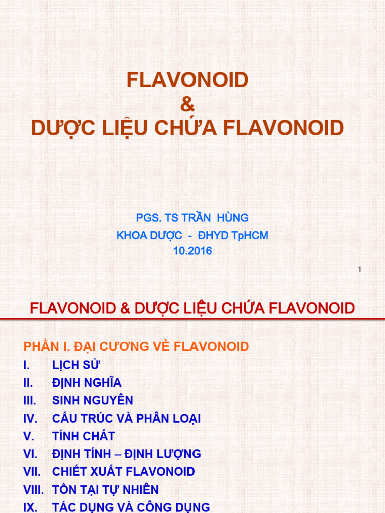 DLD3 - Flavonoid For PharmaStudent 042018 | PDF
