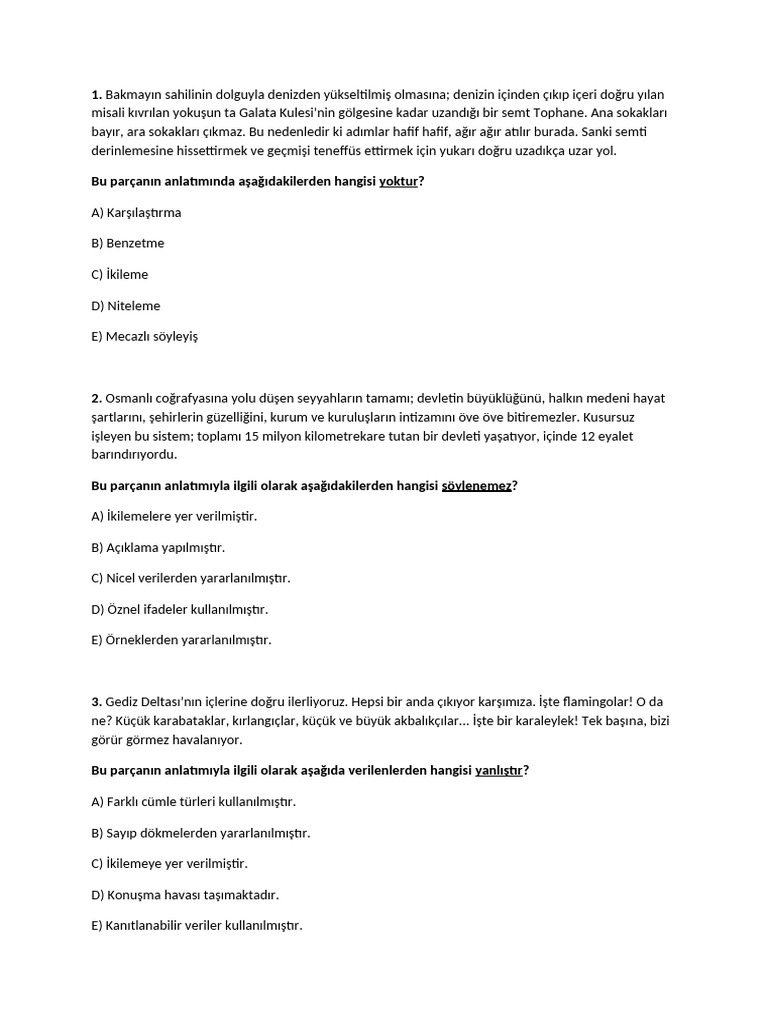 İkileme-Pekiştirme-Yineleme-Deyim - Atasözleri | PDF