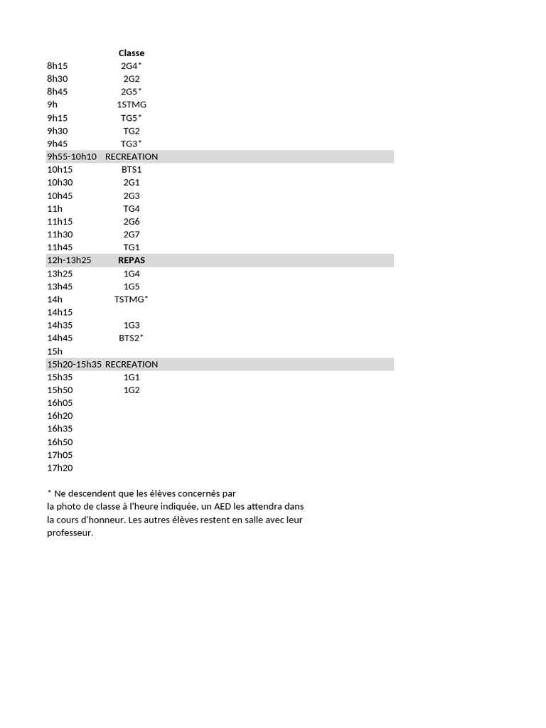 photo classe orga élève | PDF