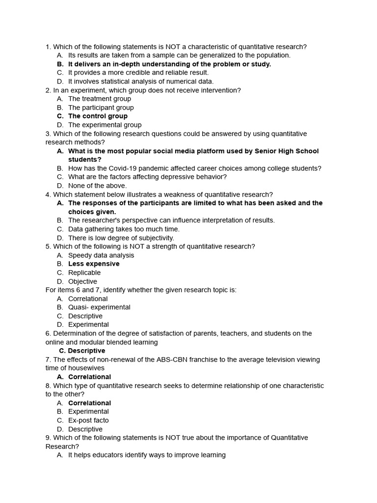 Practice Test in PR2 | PDF