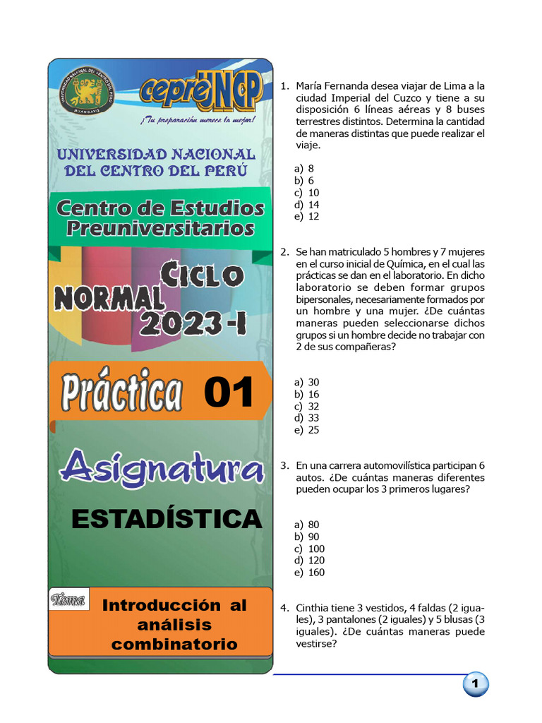Compedio de Preguntas Estadistica | PDF