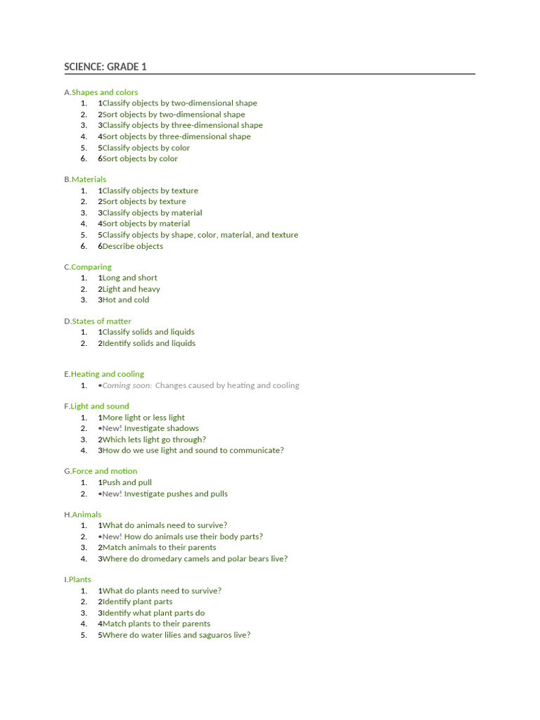 SCIENCE Plan | PDF