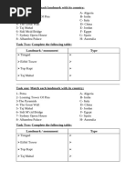 Famous Landmarks of Asia | PDF