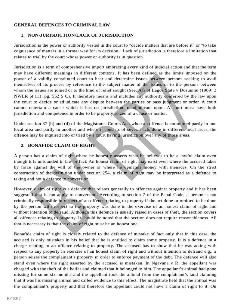 Defences-1 | PDF Defences-1 | PDF