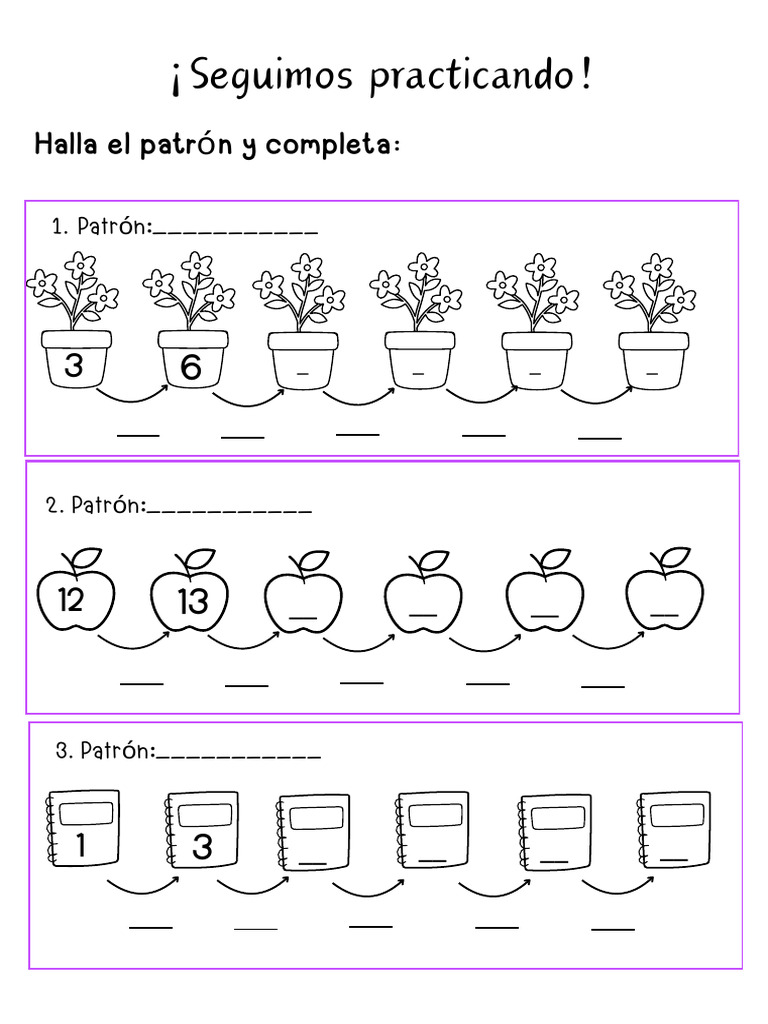 Patrones Numéricos | PDF
