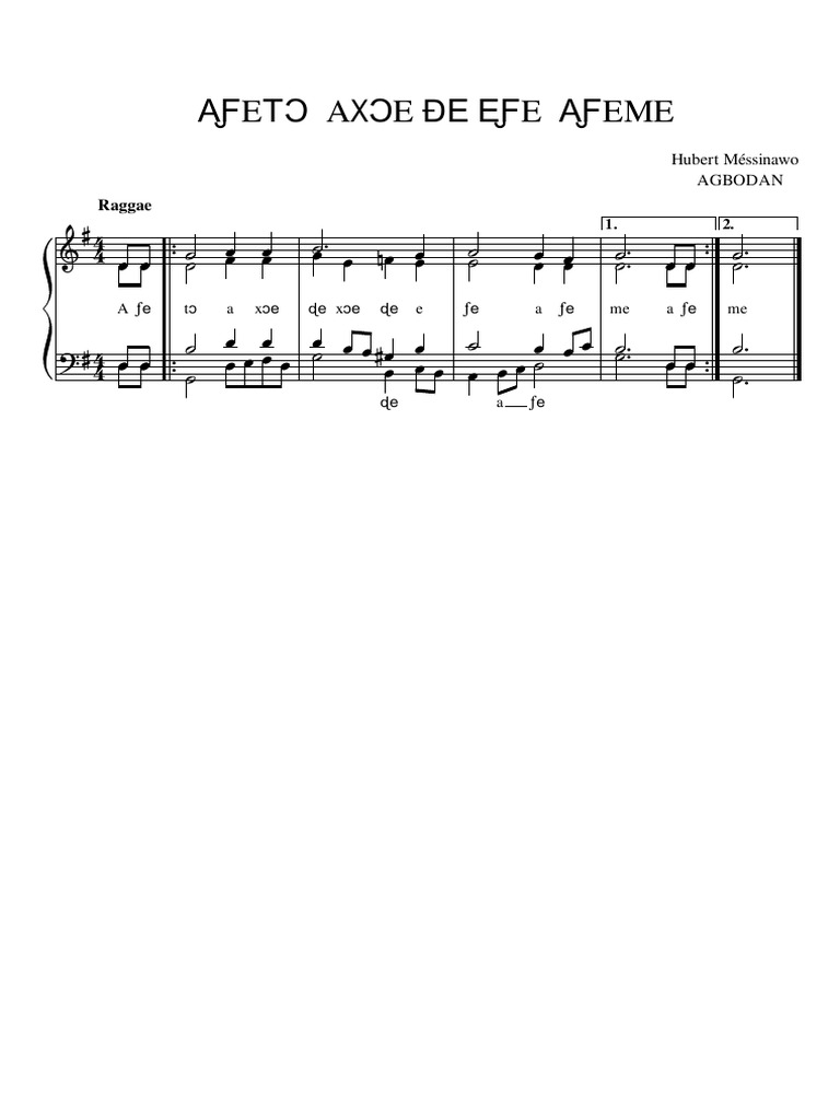 Afeton Axoe de Efe Afeme | PDF