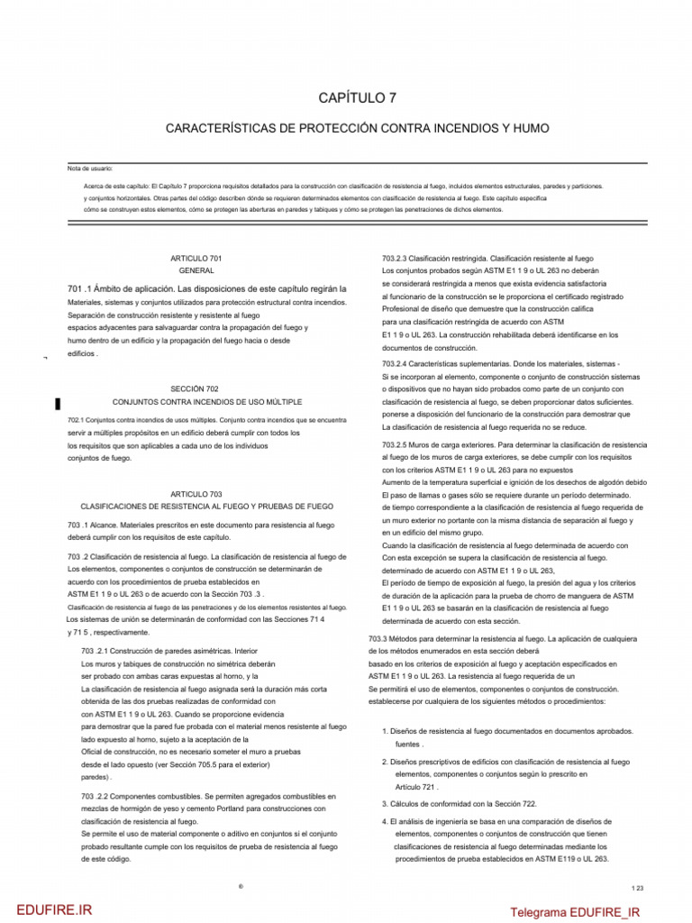 CAP 7 - IBC-2018 ICC International Building Code-150-238 ESPAÑOL | PDF