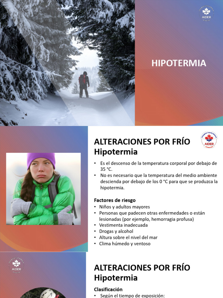 HIPOTERMIA | PDF