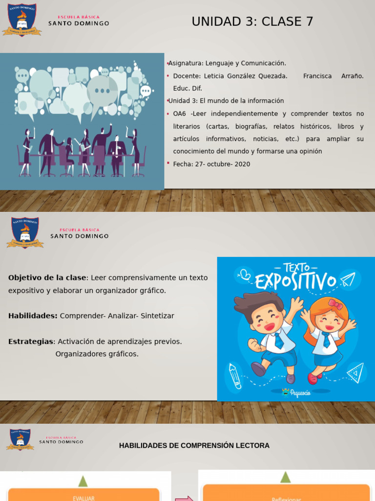 CLASE 7 - 6° Lenguaje (Unidad 3) | PDF