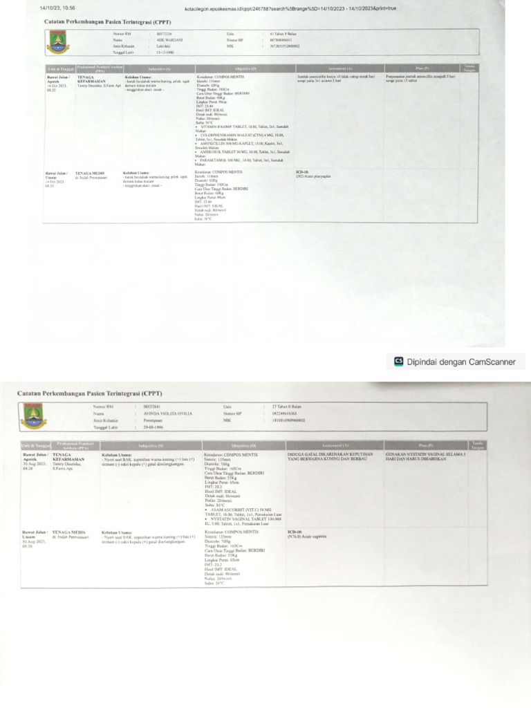Bukti CPPT New | PDF