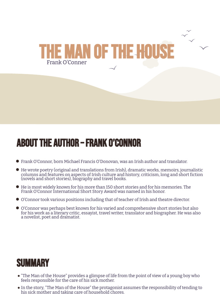 The Man of The House by Frank O'Connor | PDF | Cain And Abel