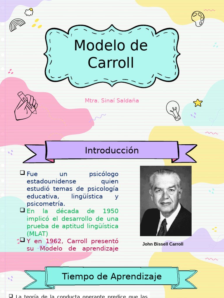 Modelo de Carroll | PDF