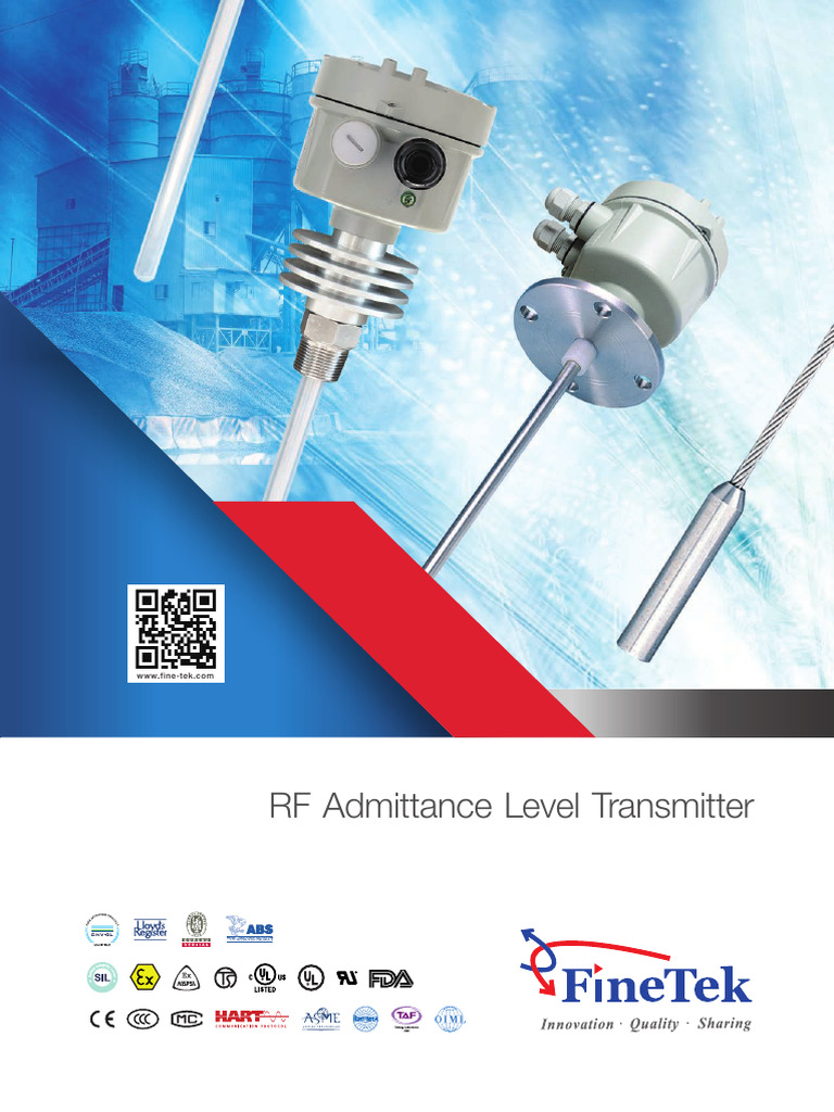EBX RF-Admittance Level Transmitter | PDF