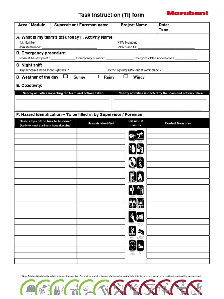 00565_Task Instruction Form | PDF