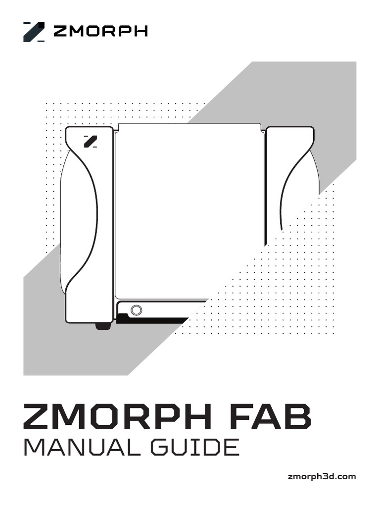 Zmorph Fab Manual 2023 Compressed | PDF