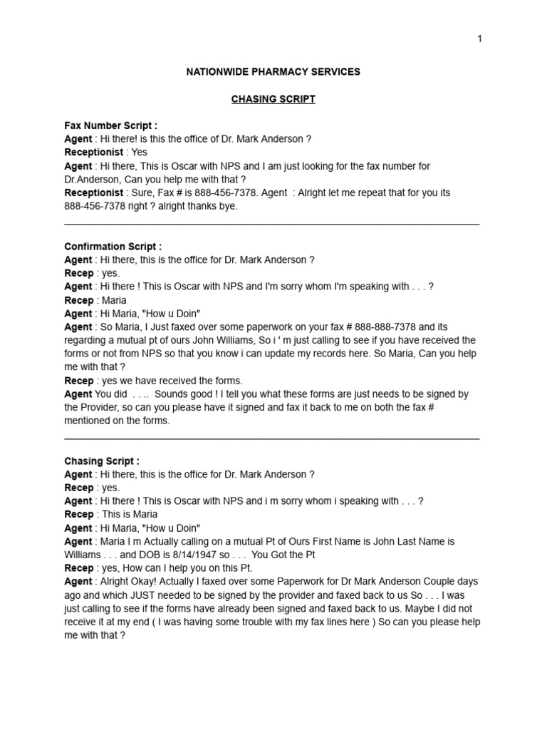 NPS (Chasing SCRIPT)-1 | PDF