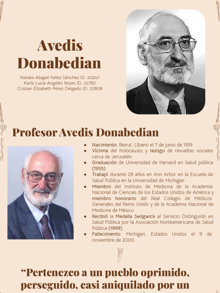 Avedis Donabedian | PDF