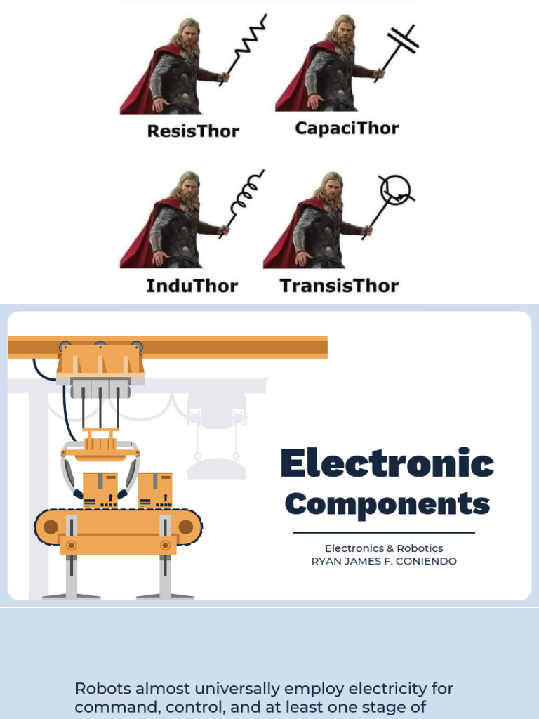 6 Electronic Components For Students | PDF