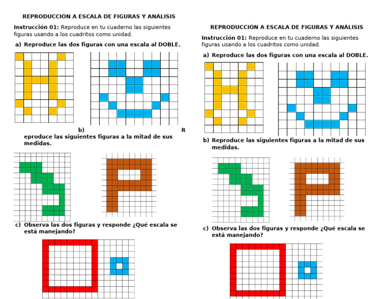 Reproducción A Escala de Figuras y Análisis | PDF