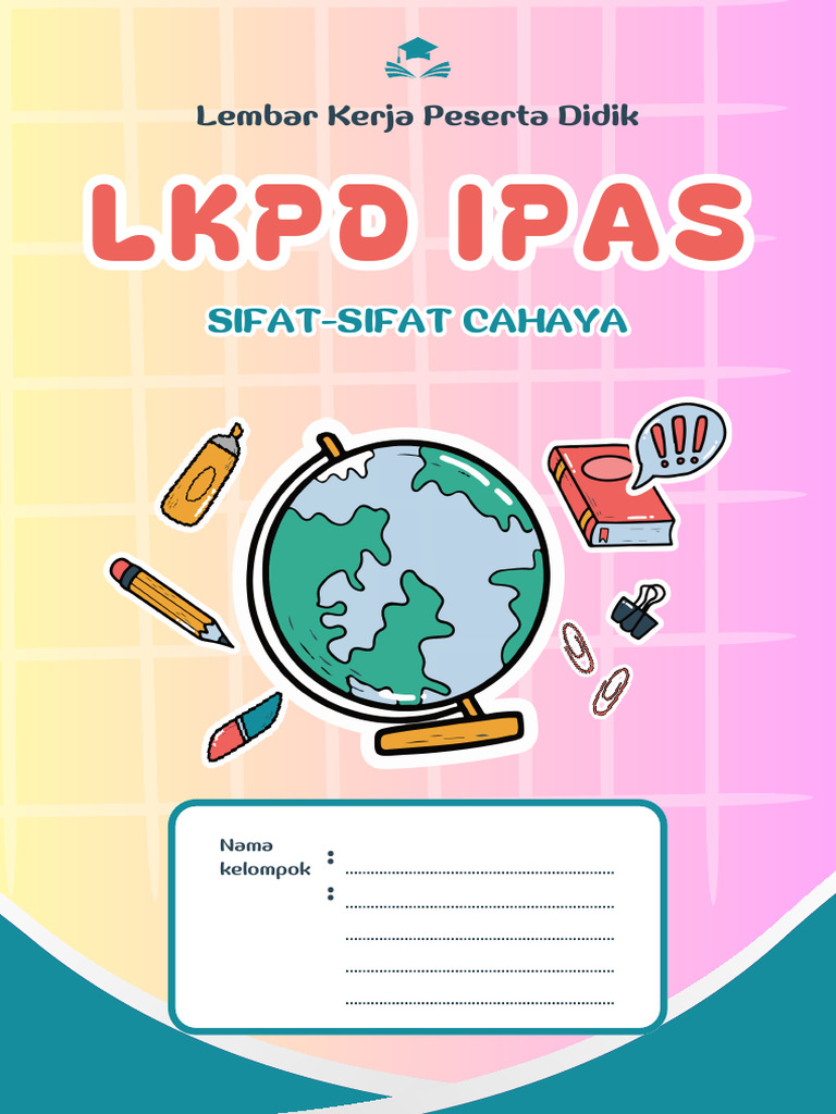 LKPD Ibuk Iwit Percobaan Sifat Cahaya | PDF