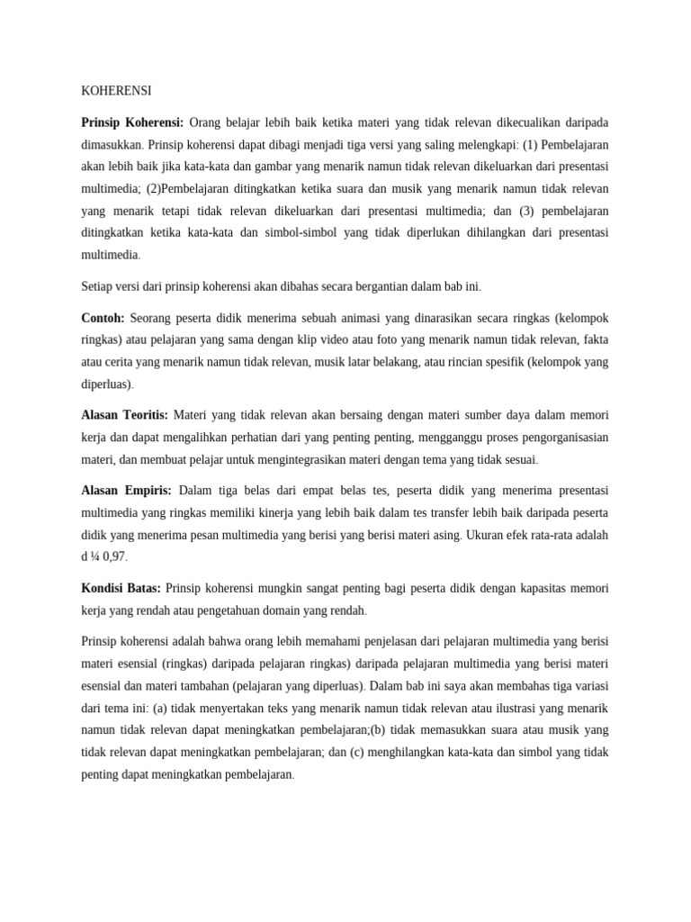 KOHERENSI | PDF