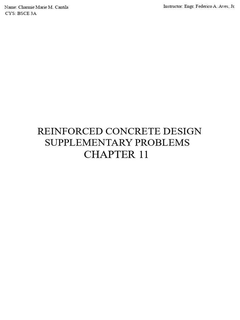 Chapter 11 Problems With Answers | PDF