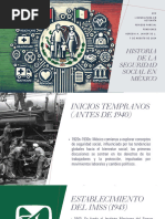Historia del IMSS: Línea del Tiempo | PDF | Seguro