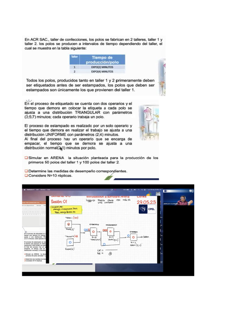 PROBLEMAS DE SIMULACION | PDF
