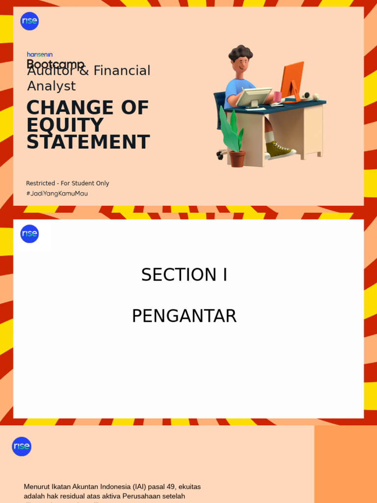 Change of Equity | PDF