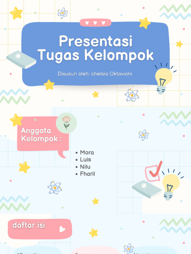 Penuh Warna Ceria Lucu Presentasi Tugas Kelompok - 20240127 - 172507 - 0000 | PDF