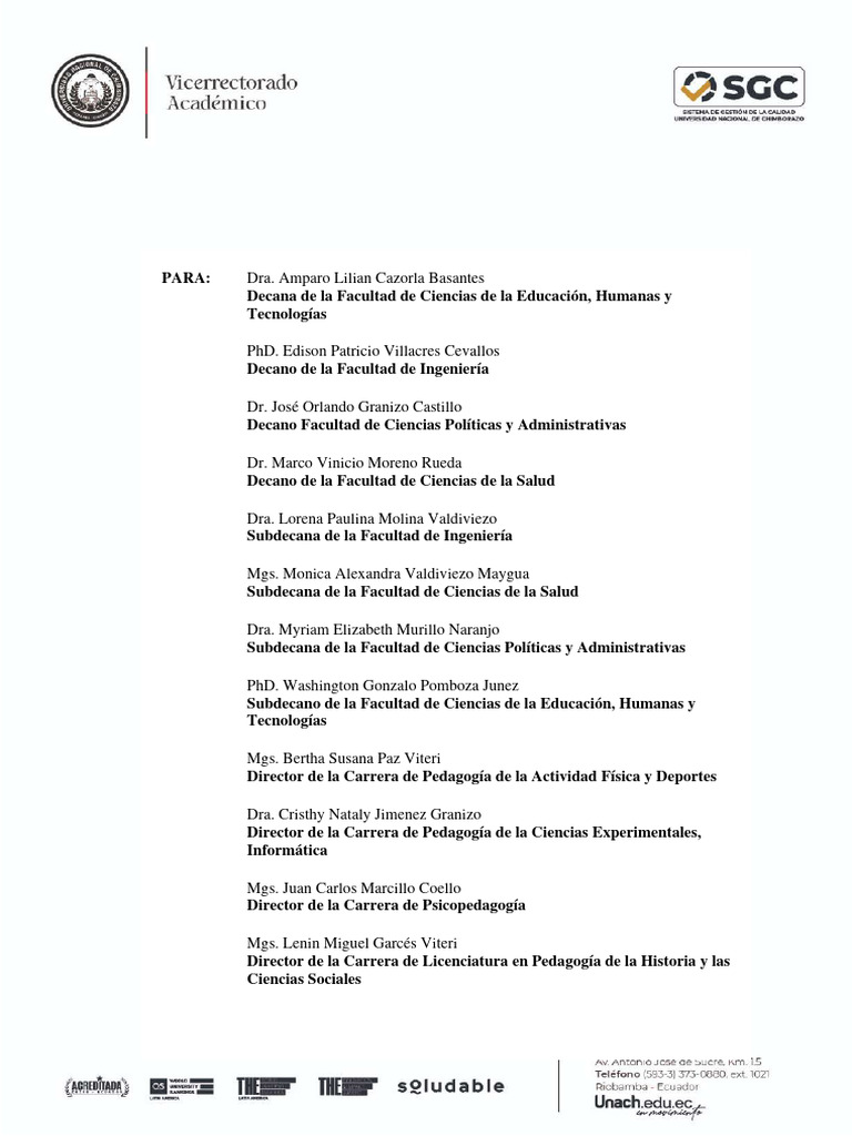 Unach Vac 2024 1250 M | PDF