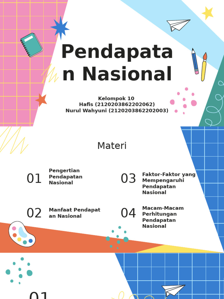 KLPK 10 Pendapatan Nasional | PDF