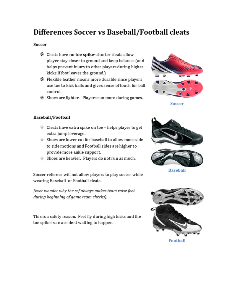Cleat Guide | PDF