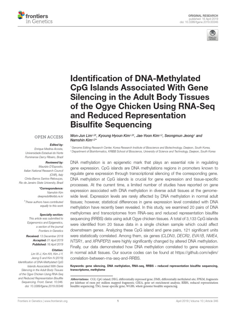 CPG Islands | PDF